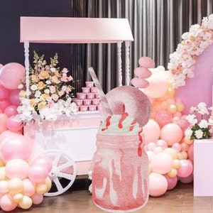 Milkshake Cutout, Candyland Cutout Decor, Candyland Decoration Theme ...