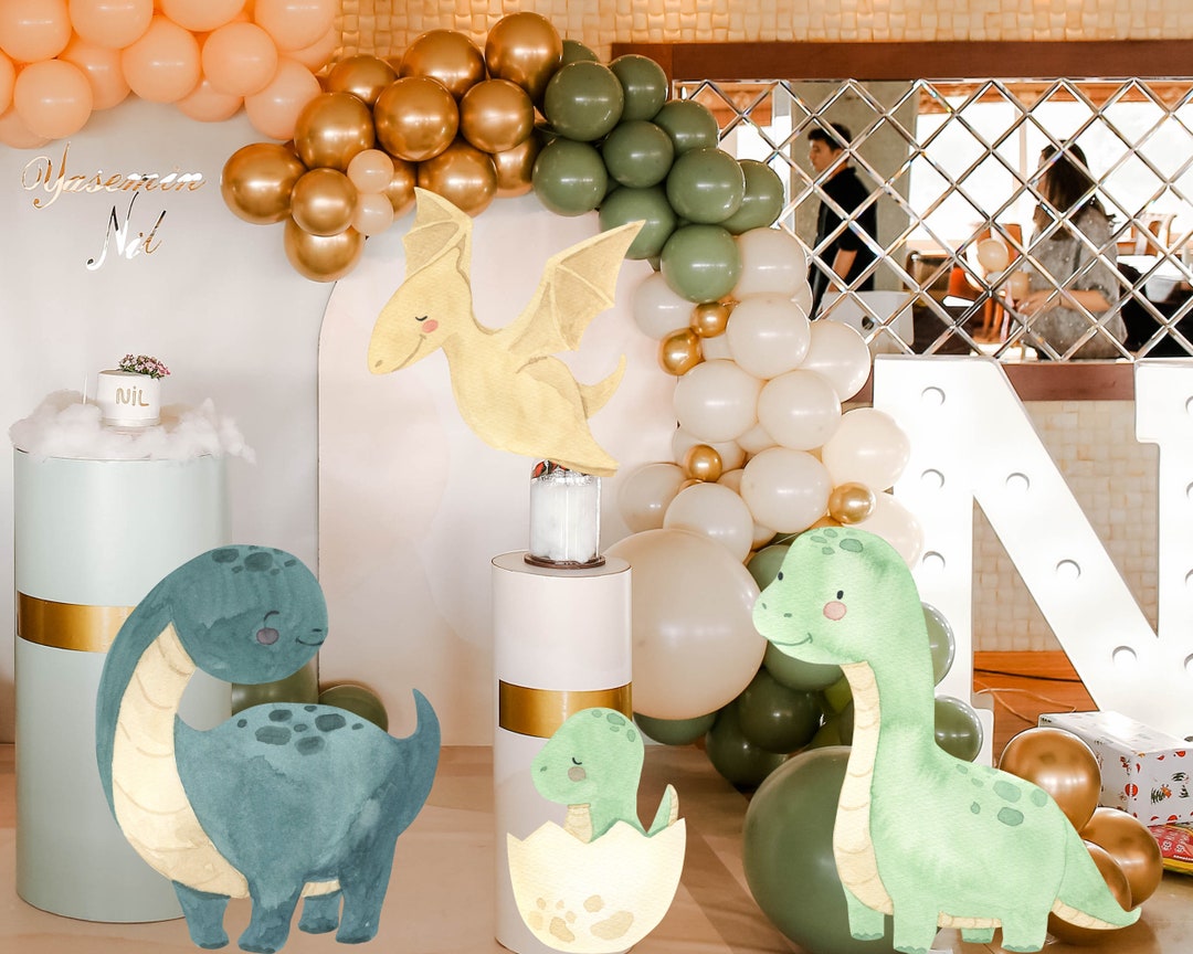 Dinosaur Cutout, Cute Dinosaur Cutout Decor, Dinosaur Party Decoration ...