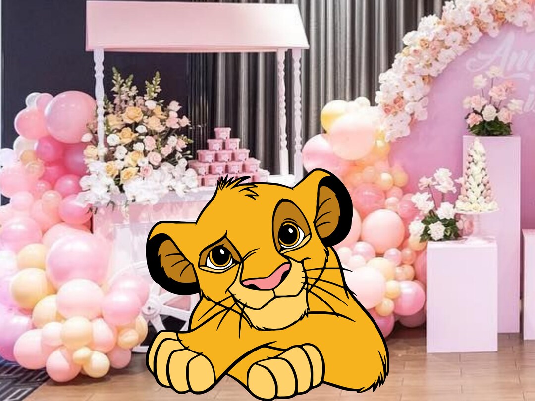 Lion King Cutout, Lion King Decor, Lion King Simba Party Decoration ...