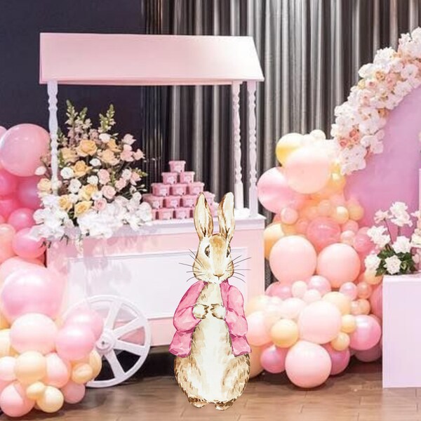 Pink Peter Rabbit Backdrop - Etsy