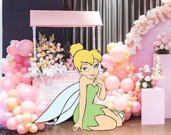 Tinker Bell Cutout Decor, Tinker Bell Big Decor, Peter Pan Party ...