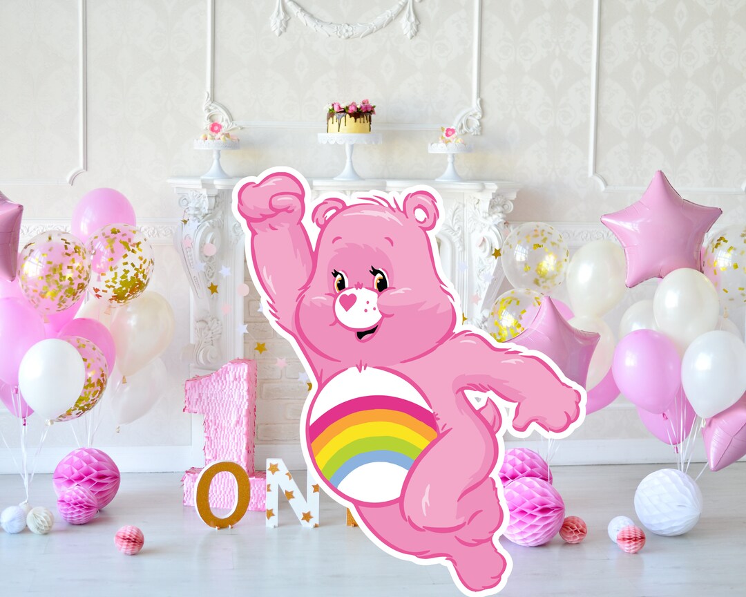 Care Bears Big Decor Backdrops, Cutout Decor Care Bears Printable, Care ...