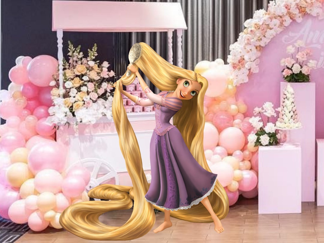 Rapunzel Cutout, Tangled Big Decor, Rapunzel Party Decoration Theme ...