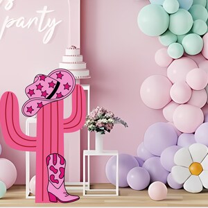Cowgirl Themed Party Decoration Cutout Western Themed Big Decor Party ...