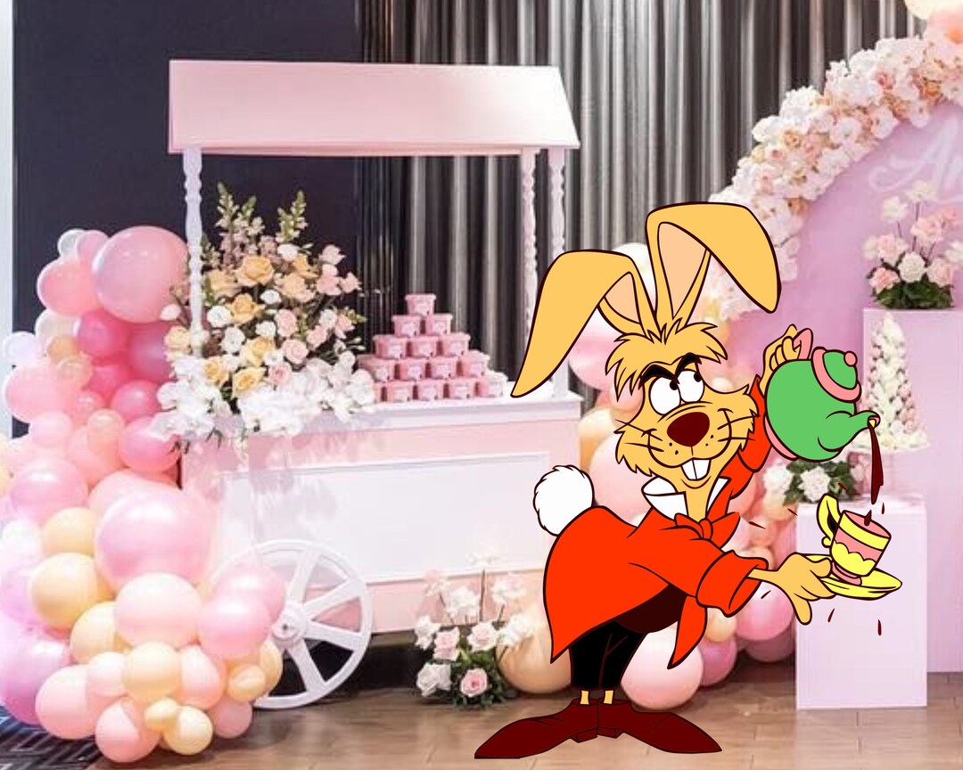 Alice in Wonderland Cutout, Alice Big Decor, Alice Decoration Theme ...