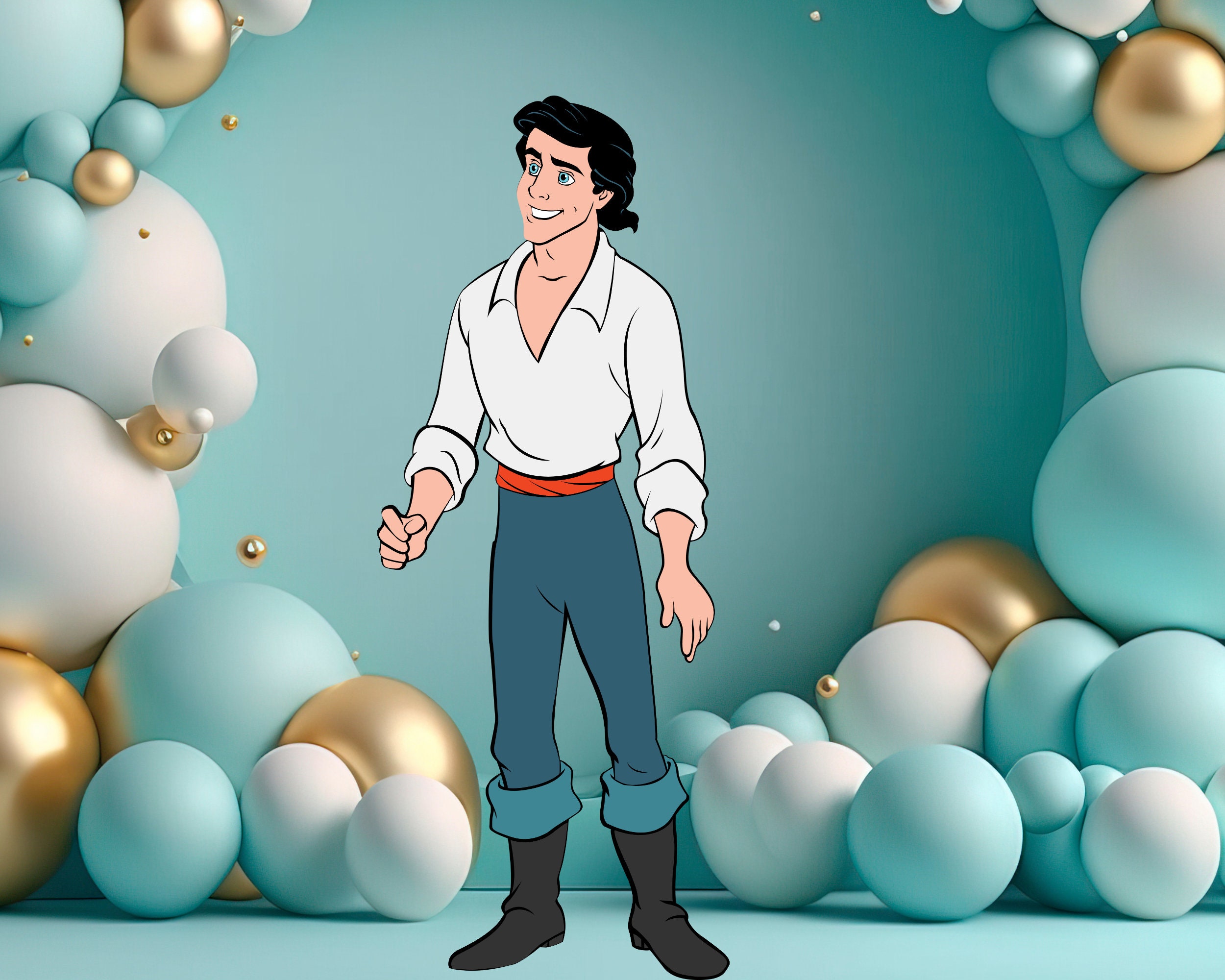 Prince Eric Little Mermaid Full Body