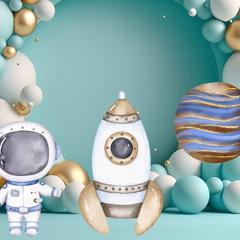 Space Theme Baby Shower - Etsy