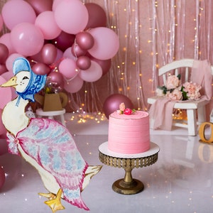 Peter Rabbit Duck Cutout, Jemima Puddle-duck Animal Backdrop Decor ...