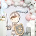 Knight Cutout Cute Knight Cutout Decor Knightv Party - Etsy
