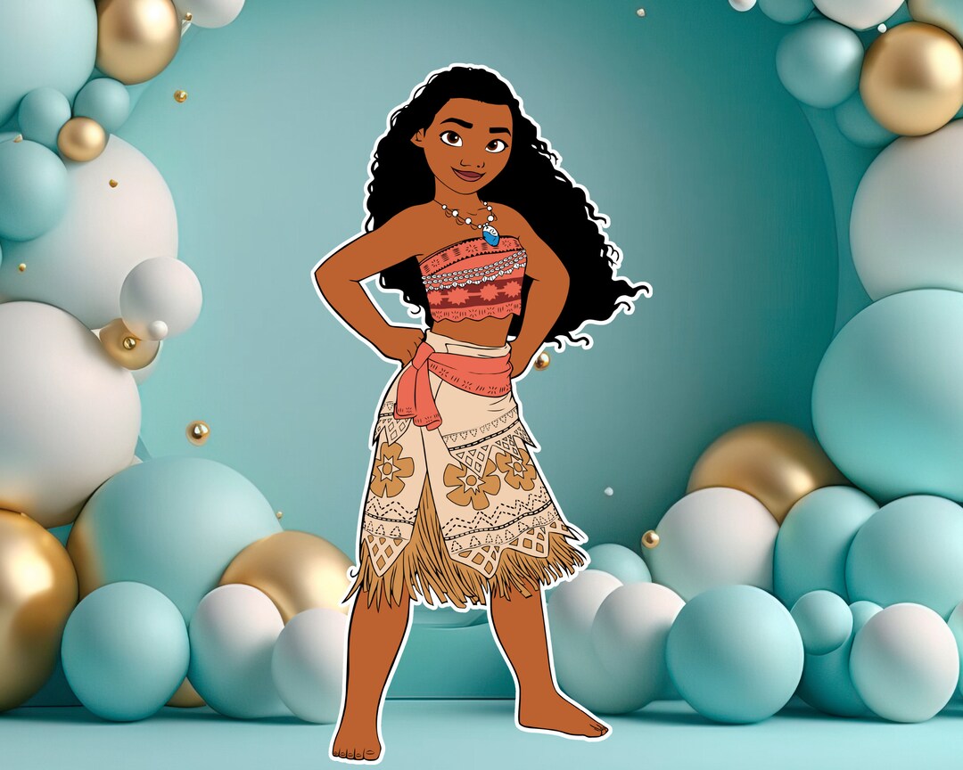 Moana Cutout, Moana Cutout Decor, Moana Party Decoration, Moana Theme ...
