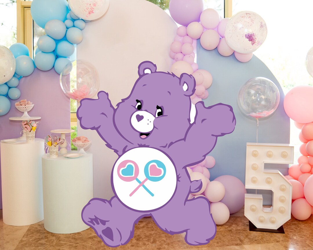 Care Bears Big Decor Backdrops, Cutout Decor Care Bears Printable, Care ...