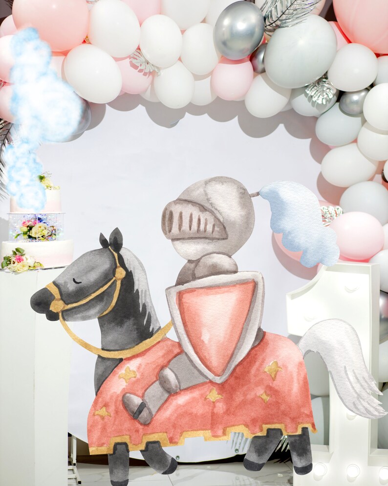 Knight Cutout Cute Knight Cutout Decor Knightv Party - Etsy
