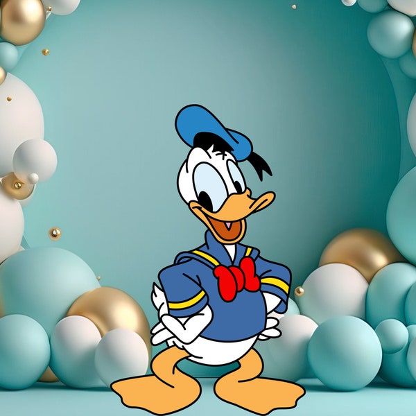 Svg Donald Duck - Etsy
