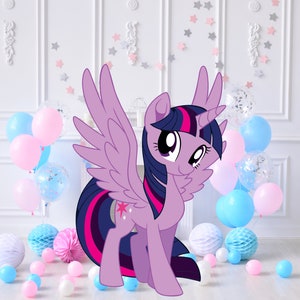 Pony Theme Cutout, Cute Pony Cutout Party Decoration Theme Baby Shower ...