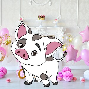 Pua Moana Cutout, Moana Cutout Decor, Moana Party Decoration, Moana ...