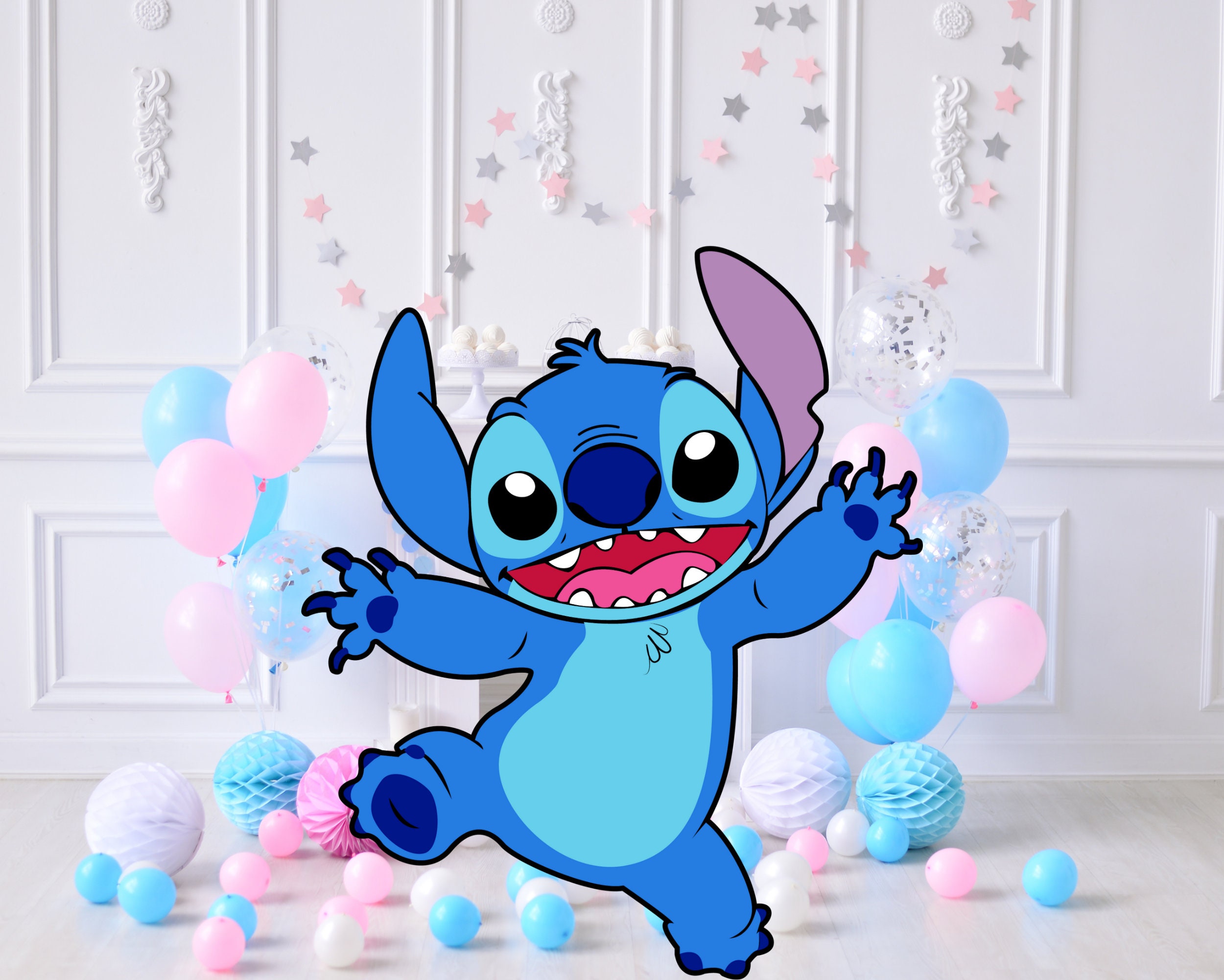 Lilo and Stitch Cutout Lilo and Stitch Big Decor Party - Etsy UK
