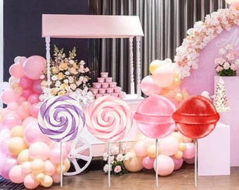 XL 9ft Pastel Candy Land Path Textured Peel and Stick Floor - Etsy