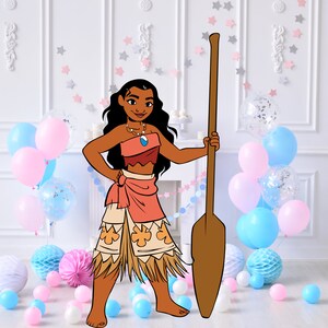 Moana Cutout, Moana Cutout Decor, Moana Party Decoration, Moana Theme ...