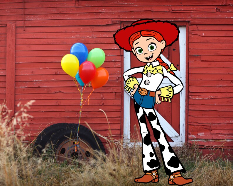 Toy Story Cutout Toy Story Decor Jessie Toy Story Party - Etsy