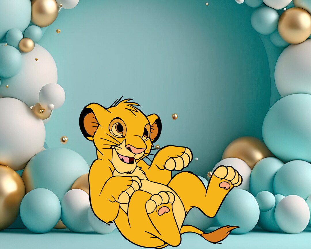 Lion King Cutout, Lion King Decor, Lion King Simba Party Decoration ...