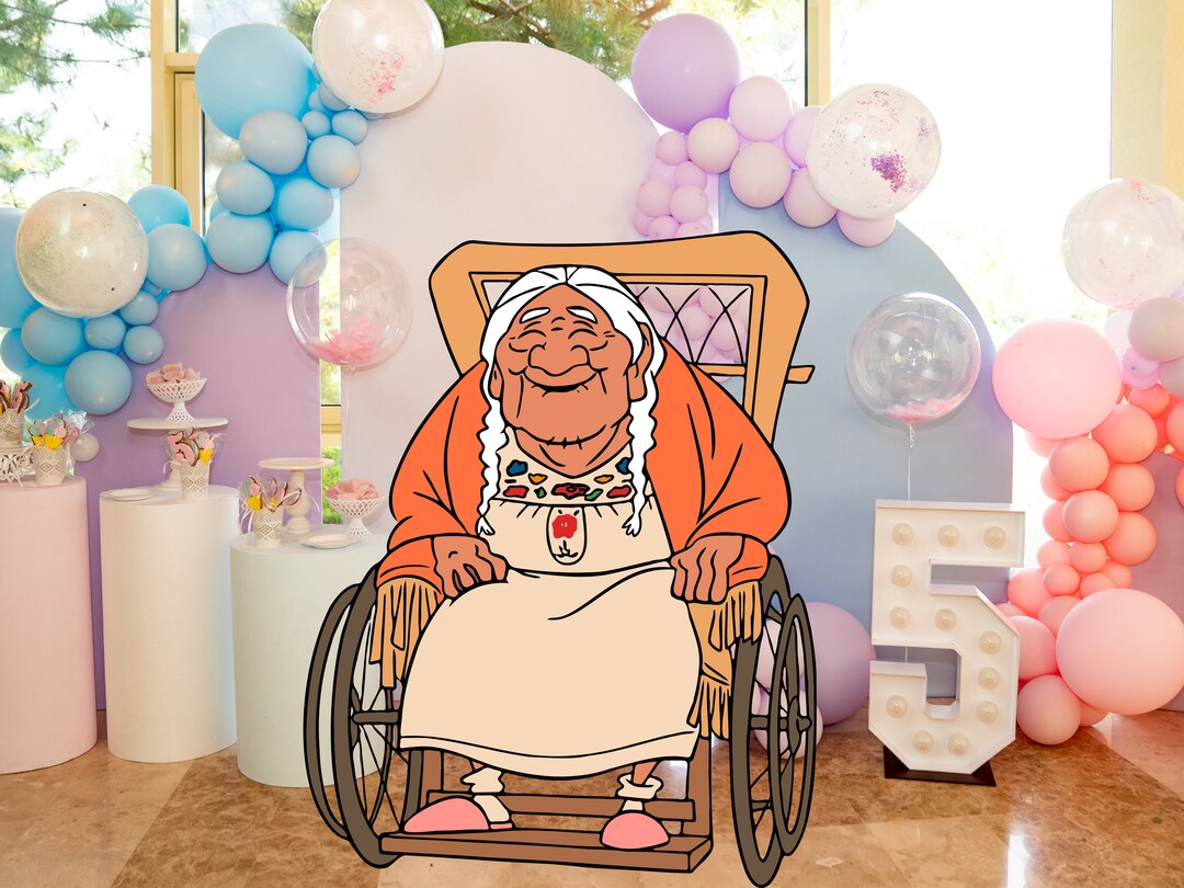 Coco Theme Cutout, Mamá Coco Cutout Party Decoration Theme Baby Shower ...