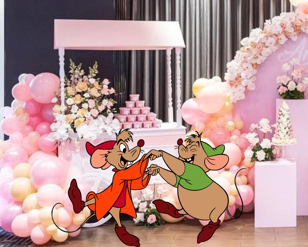 Cinderella Mice Cutout, Cinderella Decor, Cinderella Party Decoration ...