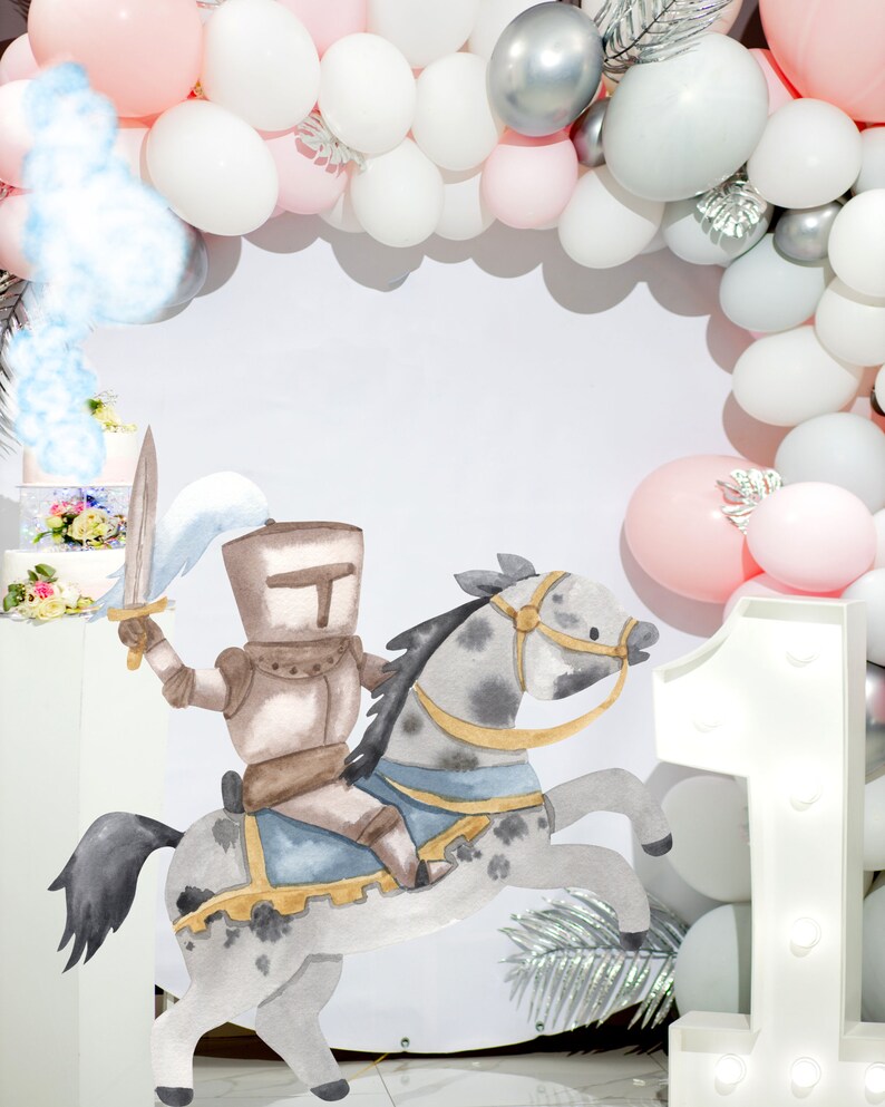 Knight Cutout Cute Knight Cutout Decor Knightv Party - Etsy