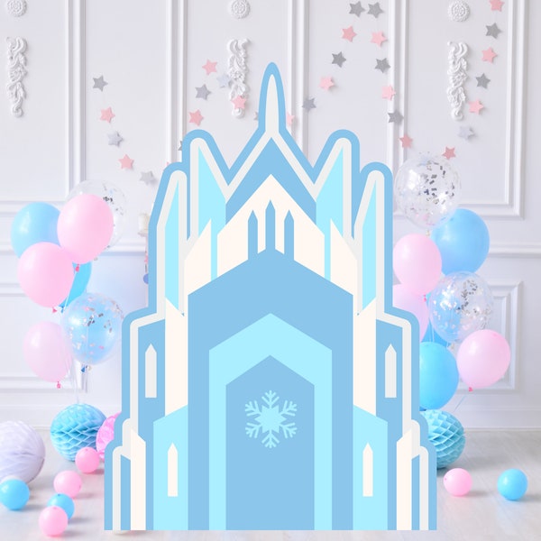 Frozen Castle Cutout - Etsy