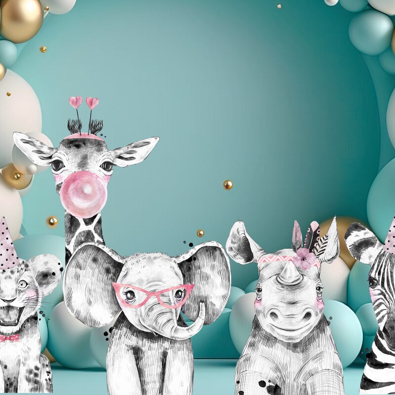 Jungle Animal - Etsy