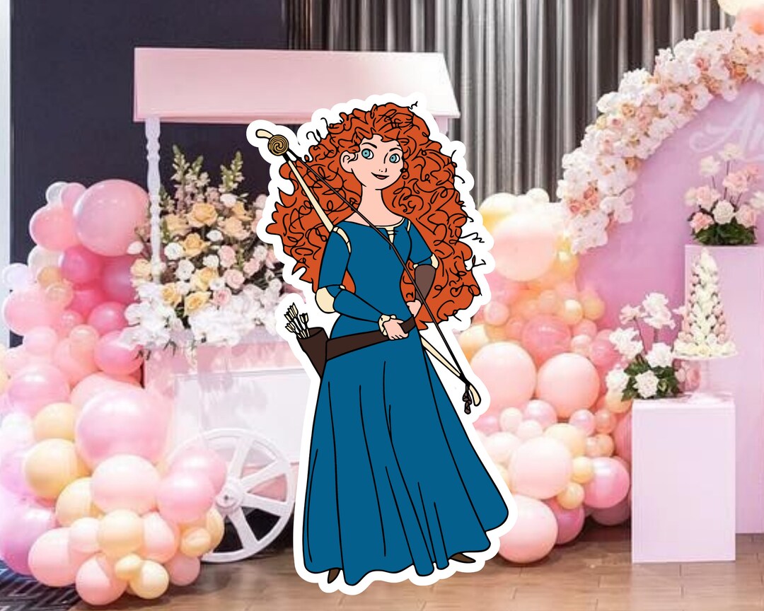 Brave Cutout, Brave Cutout Decor, Brave Party Decoration Theme Baby ...