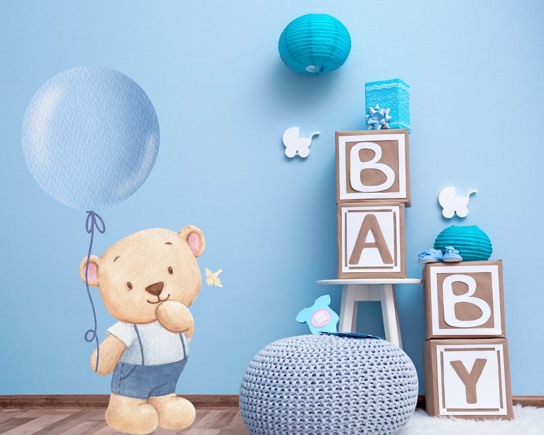 Cute Bear Big Decor, Bear Cutout Decor, Boy's Baby Shower Decor, Bears ...