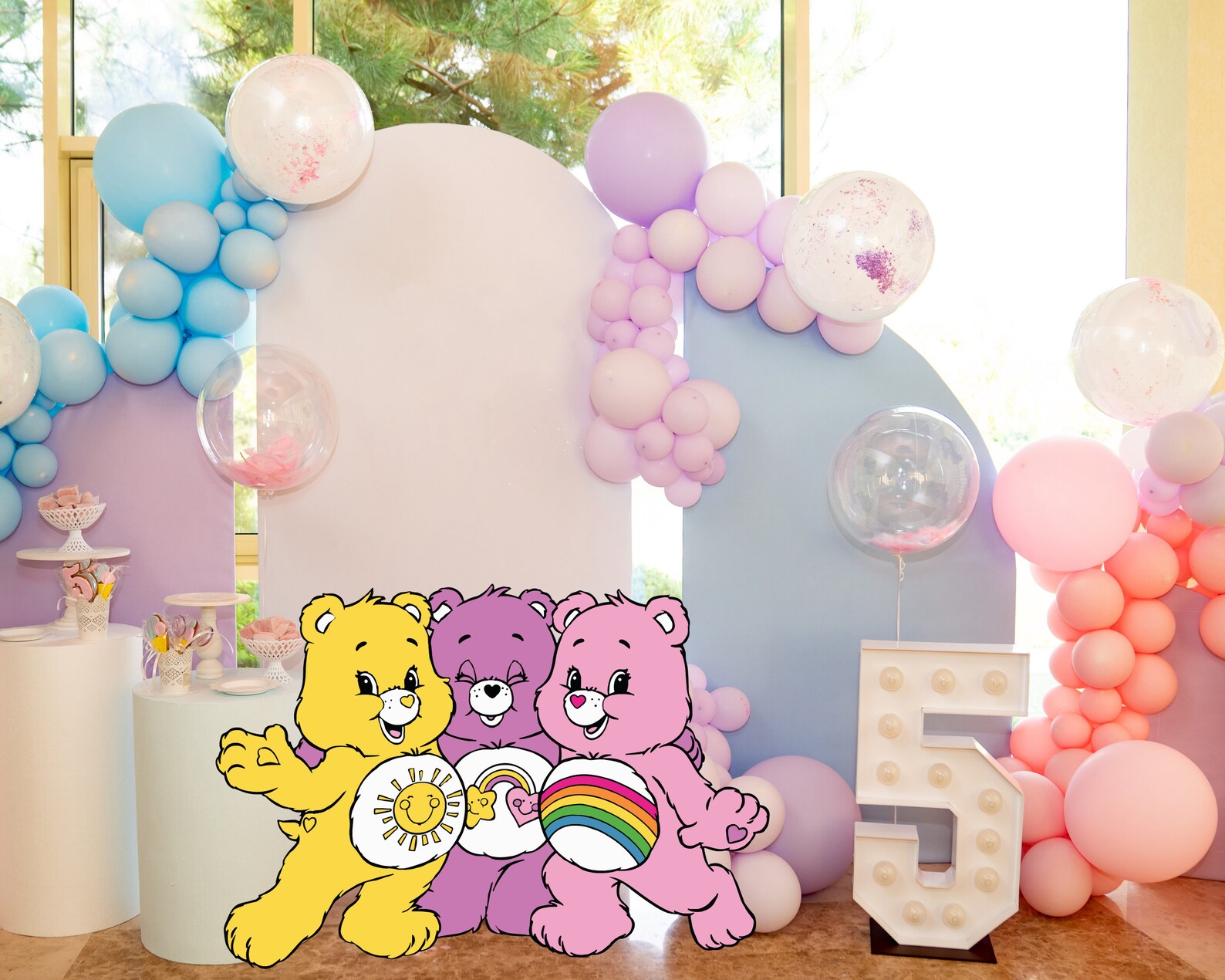 Care Bears Big Decor Backdrops Cutout Decor Care Bears - Etsy