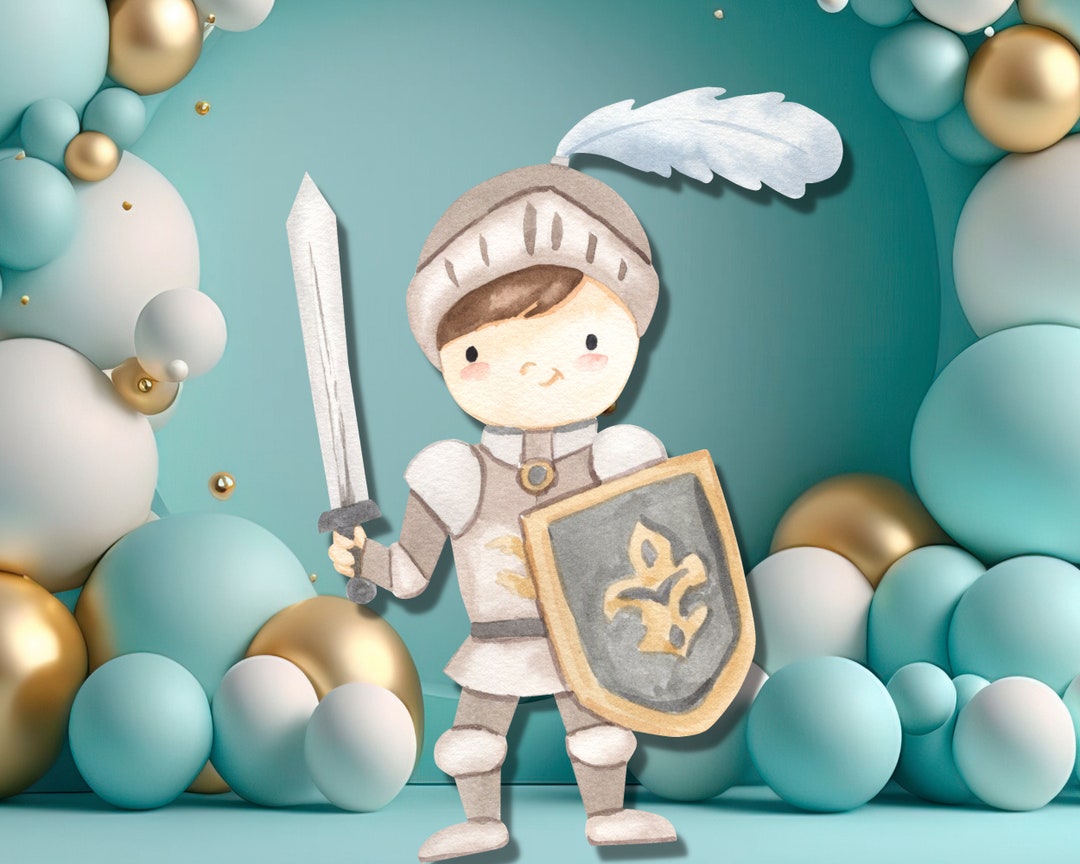 Knight Cutout, Cute Knight Cutout Decor, Knightv Party Decoration Theme ...