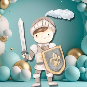 Knight Cutout, Cute Knight Cutout Decor, Knightv Party Decoration Theme ...
