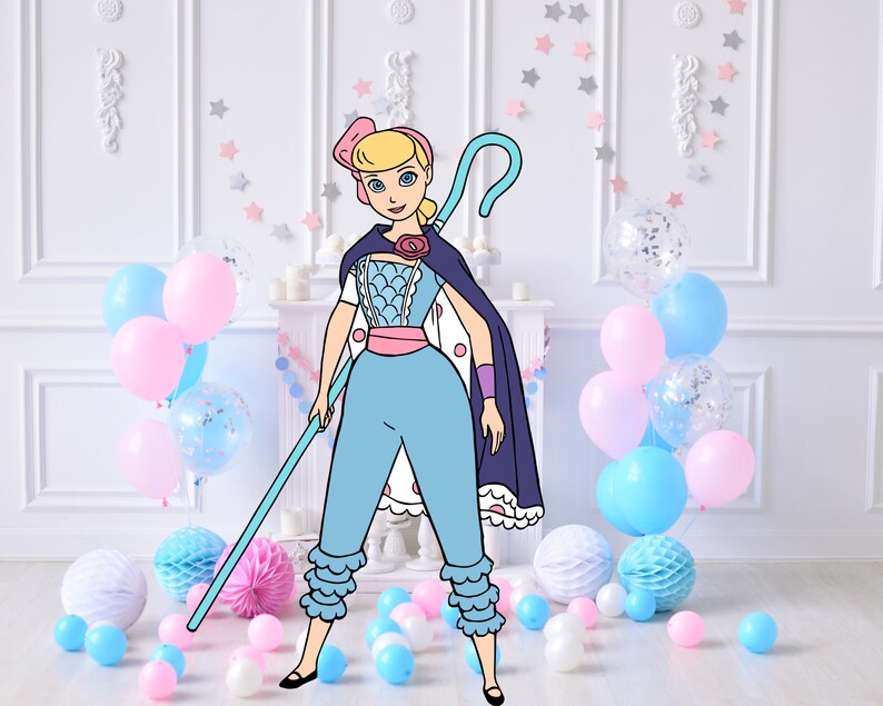 Toy Story Cutout Toy Story Decor Bo Peep Toy Story Party - Etsy