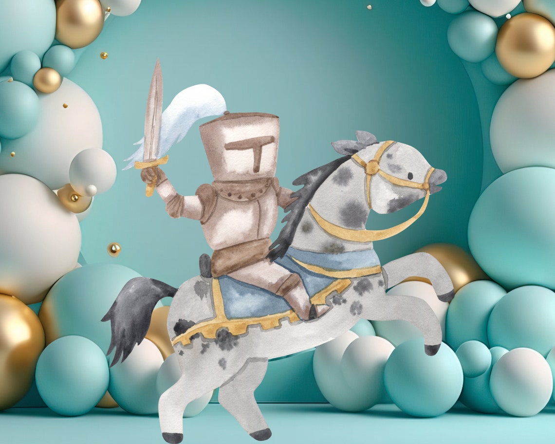 Knight Cutout Cute Knight Cutout Decor Knightv Party - Etsy