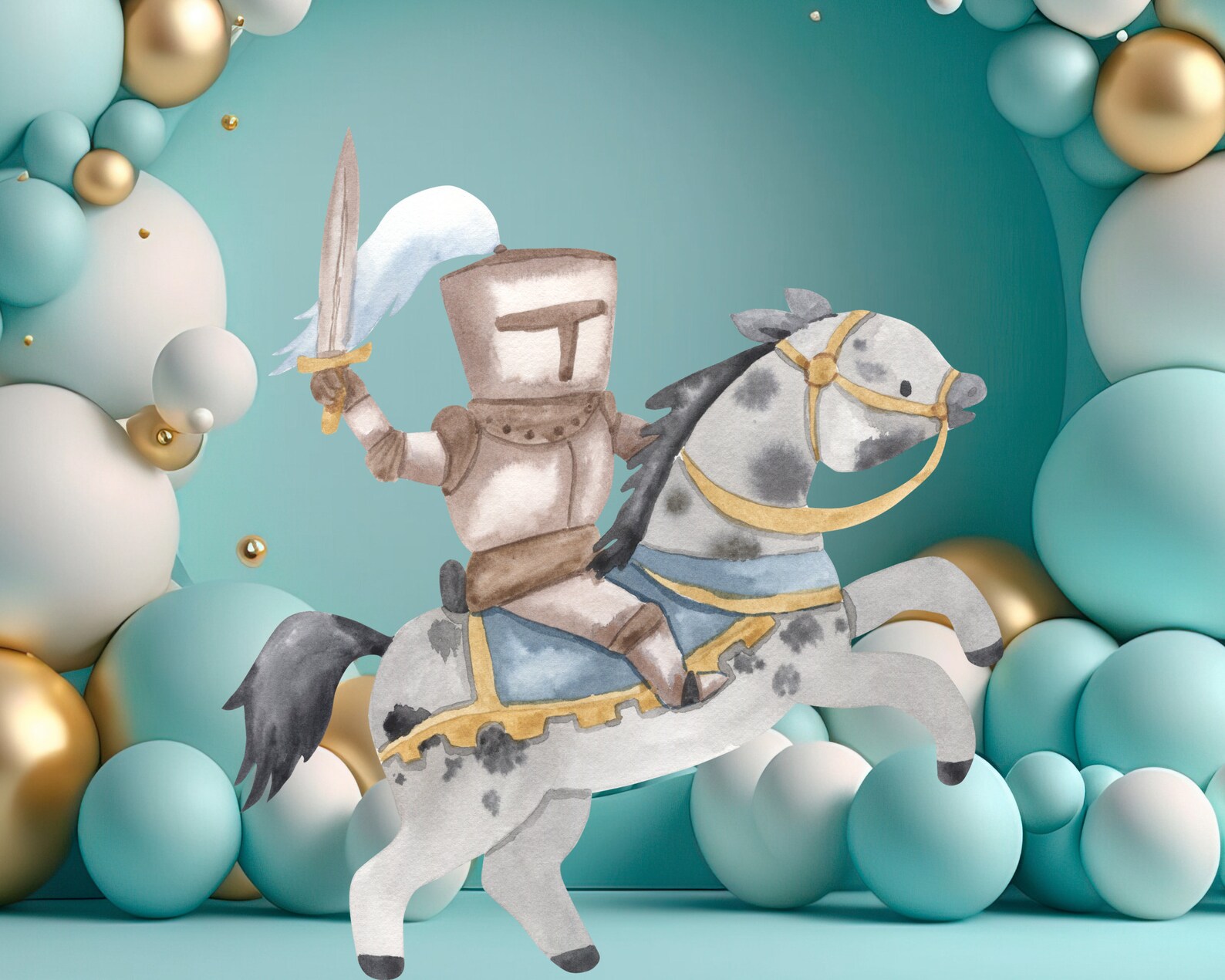 Knight Cutout Cute Knight Cutout Decor Knightv Party - Etsy