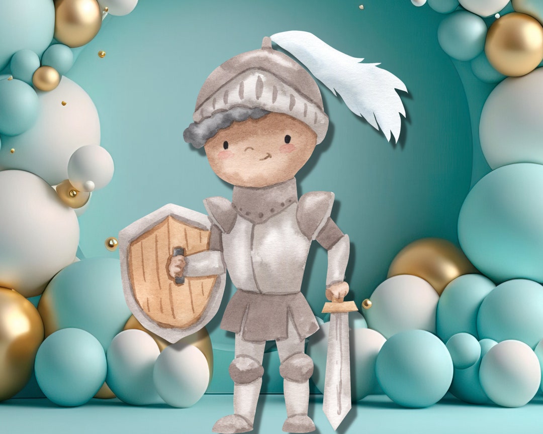Knight Cutout, Cute Knight Cutout Decor, Knightv Party Decoration Theme ...