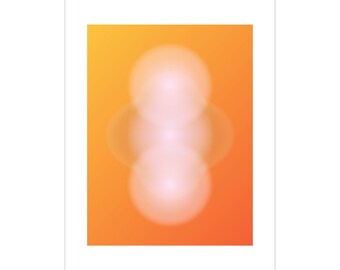 Gradient Grainy Art - Etsy