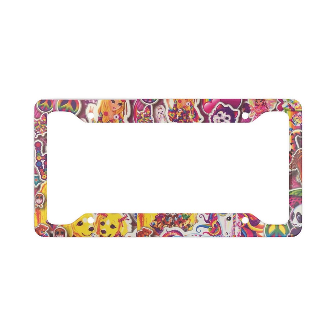 Lisa Frank License Plate Frame - Etsy