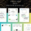 Kids Prayer Journal Printable Pdf Faith Journal for Boys Kids ...