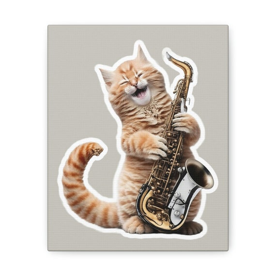 Animal Playing Saxophone