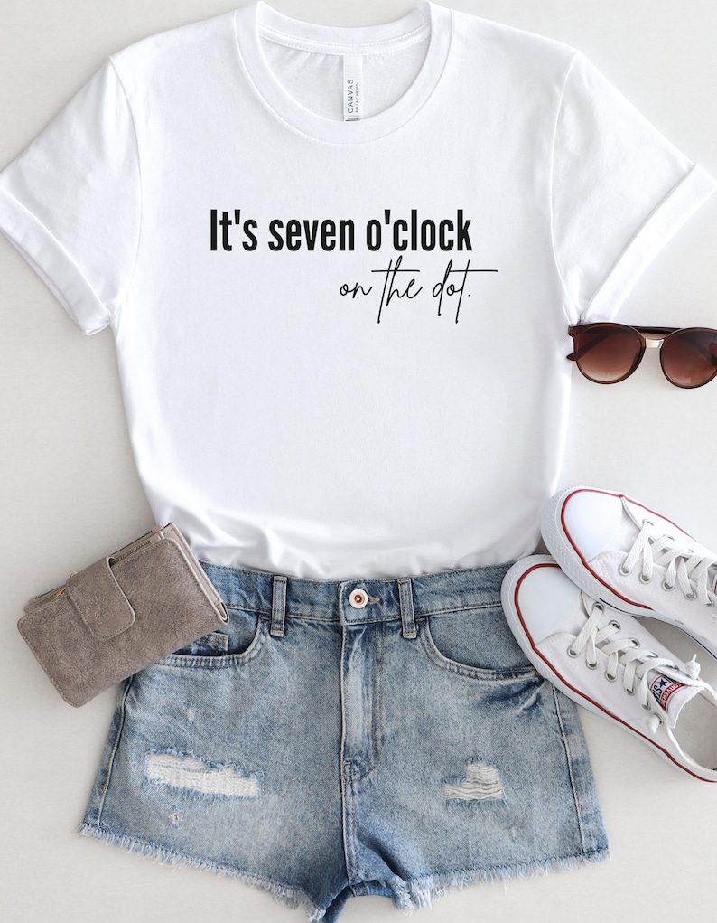 Seven O'clock Shirt on the Dot Tee 90's T-shirt R&B - Etsy