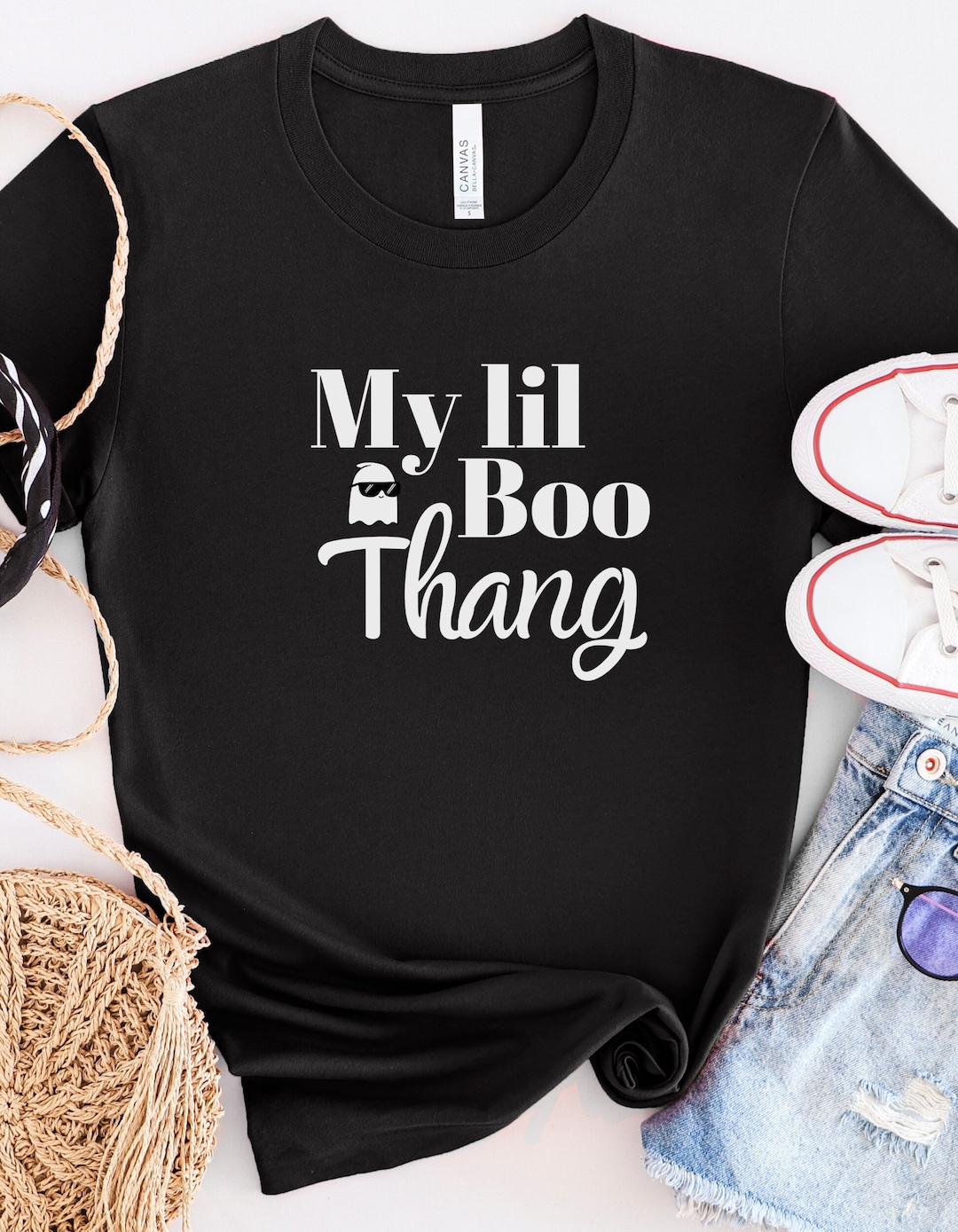 Boo Thang Shirt, My Lil Boo Thang, Ghost Shirt, Halloween T-shirt, Boo ...