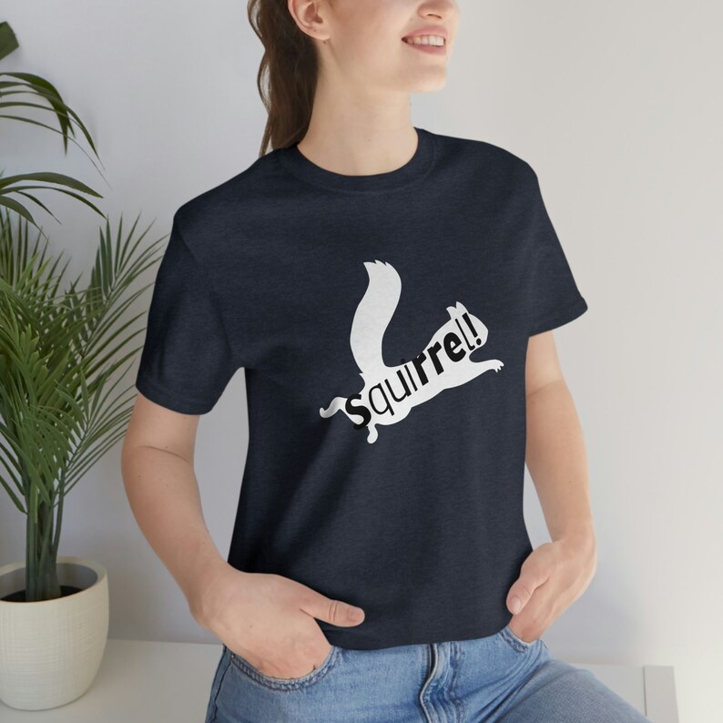 Squirrel Shirt, Squirrel T-shirt, Squirrel Tee, Dog Shirt, Dog Chasing ...
