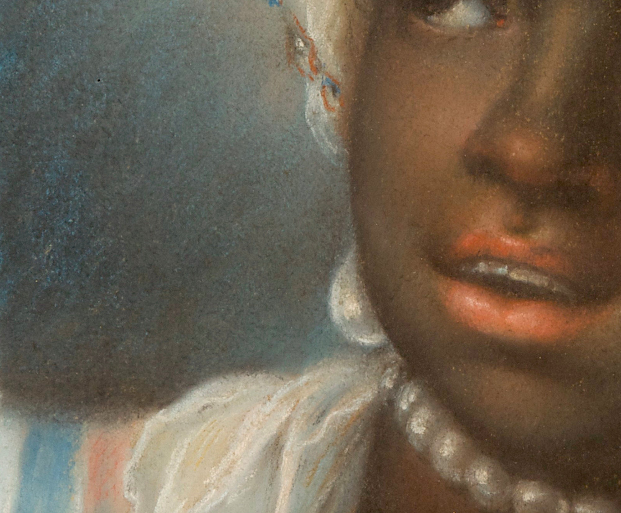 Renaissance Black Girl Wall Art, Antique Oil Painting, Black Art Print ...