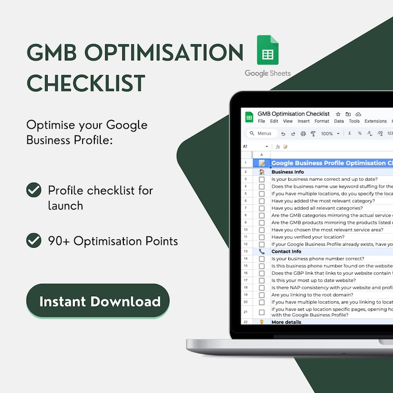 Google Sheets Code Guide - Etsy
