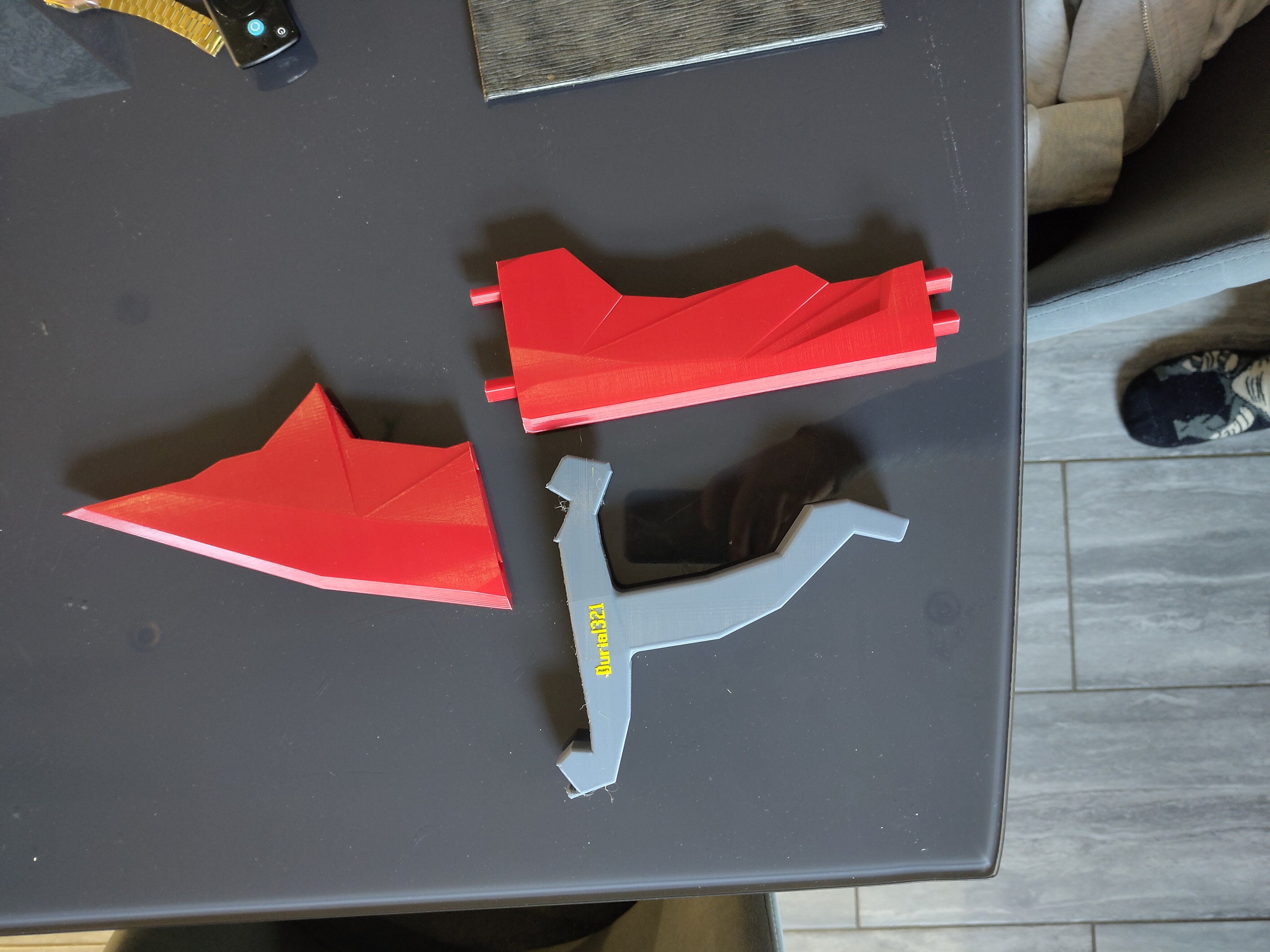 OSRS Inspired Dragon Scimitar With Personalised RS Name Extruded Into ...