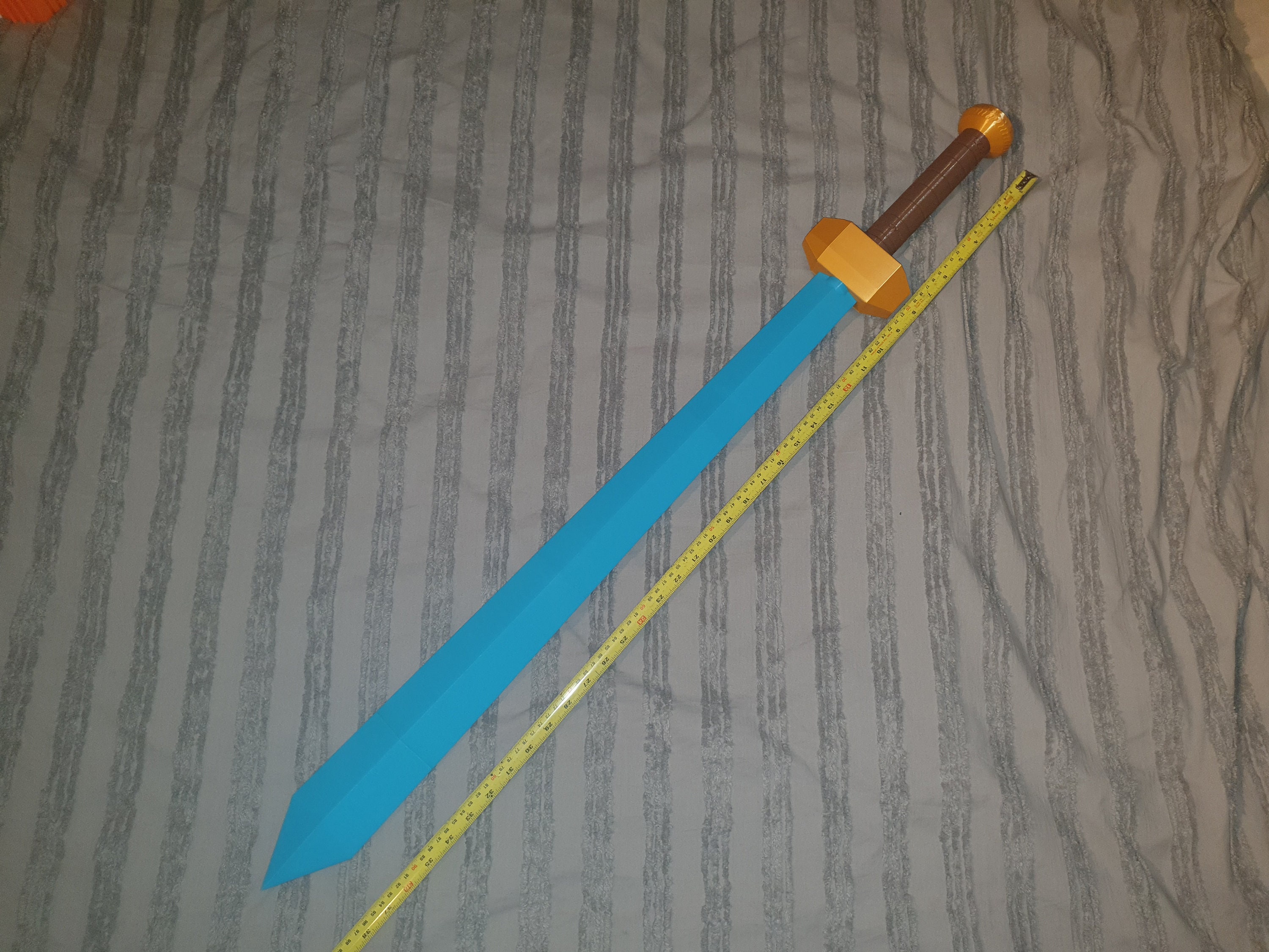 OSRS Life Size Rune 2h Over 1 Meter Long Your RS Name / Short Custom Message Extruded Into ...