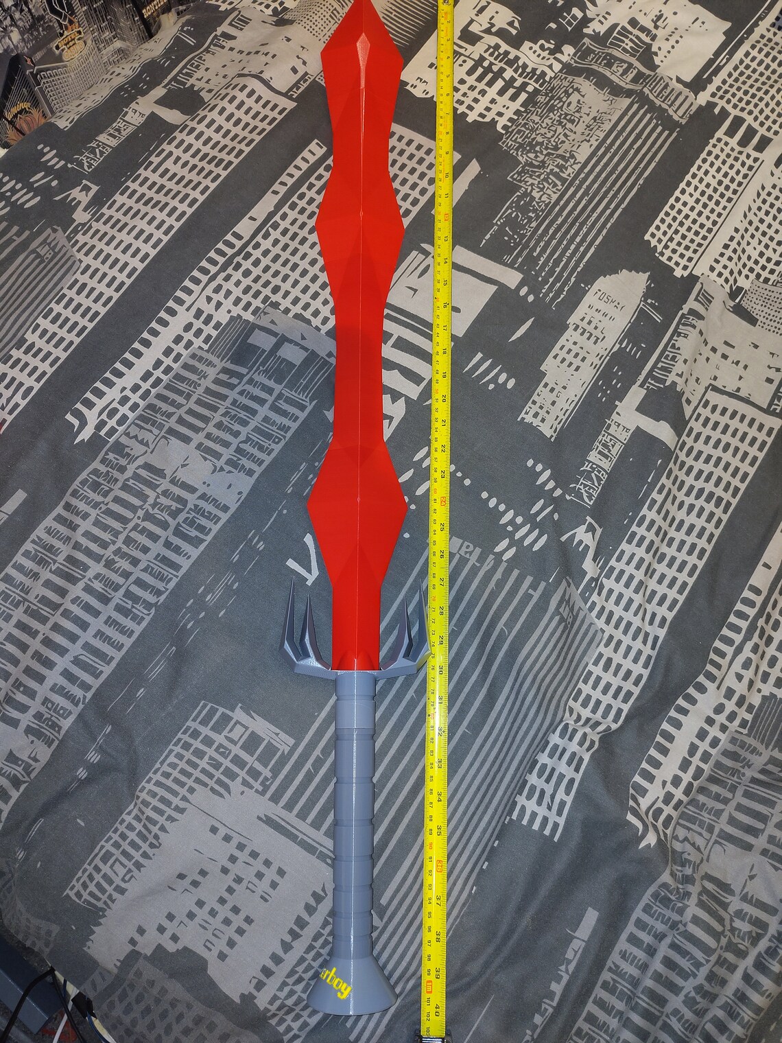 OSRS Inspired Dragon 2H Over 1 Meter Long With Your RS Name Extruded ...